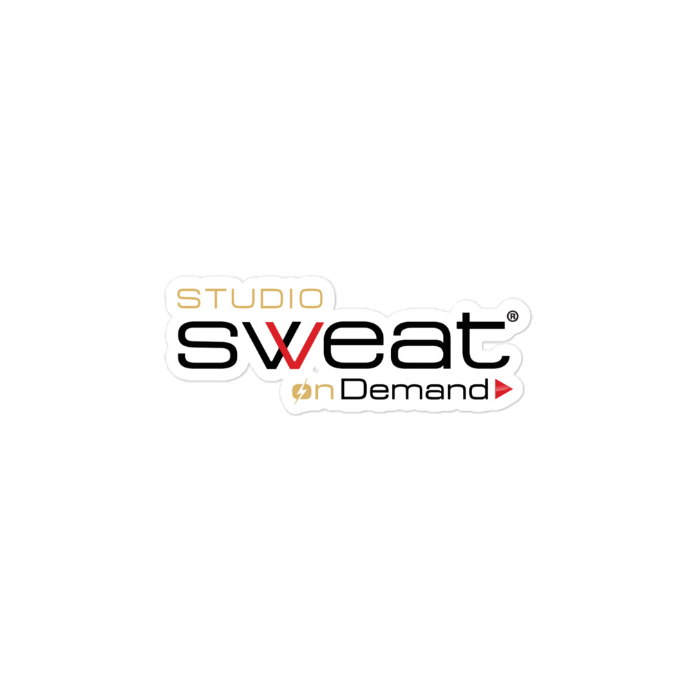 Bubble SSoD Logo Sticker | Studio SWEAT onDemand