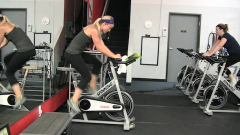 Amazing Online Spin Class! - "Slim Down Sprints"!