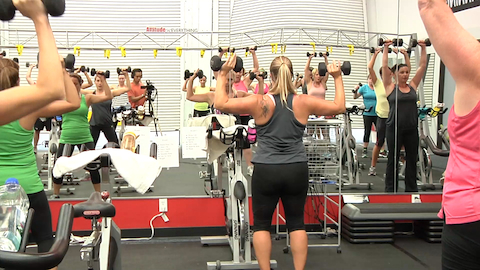 Amazing Full Body Spin & Sculpt Class Online! - July 6, 2017